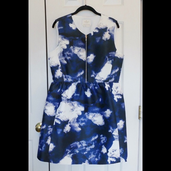 kate spade | Dresses | Kate Spade Cloud Zip Dress Sz 2 | Poshmark
